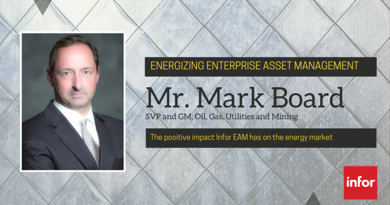 Mr. Mark Board discusses the positive impact Infor EAM has on the ...