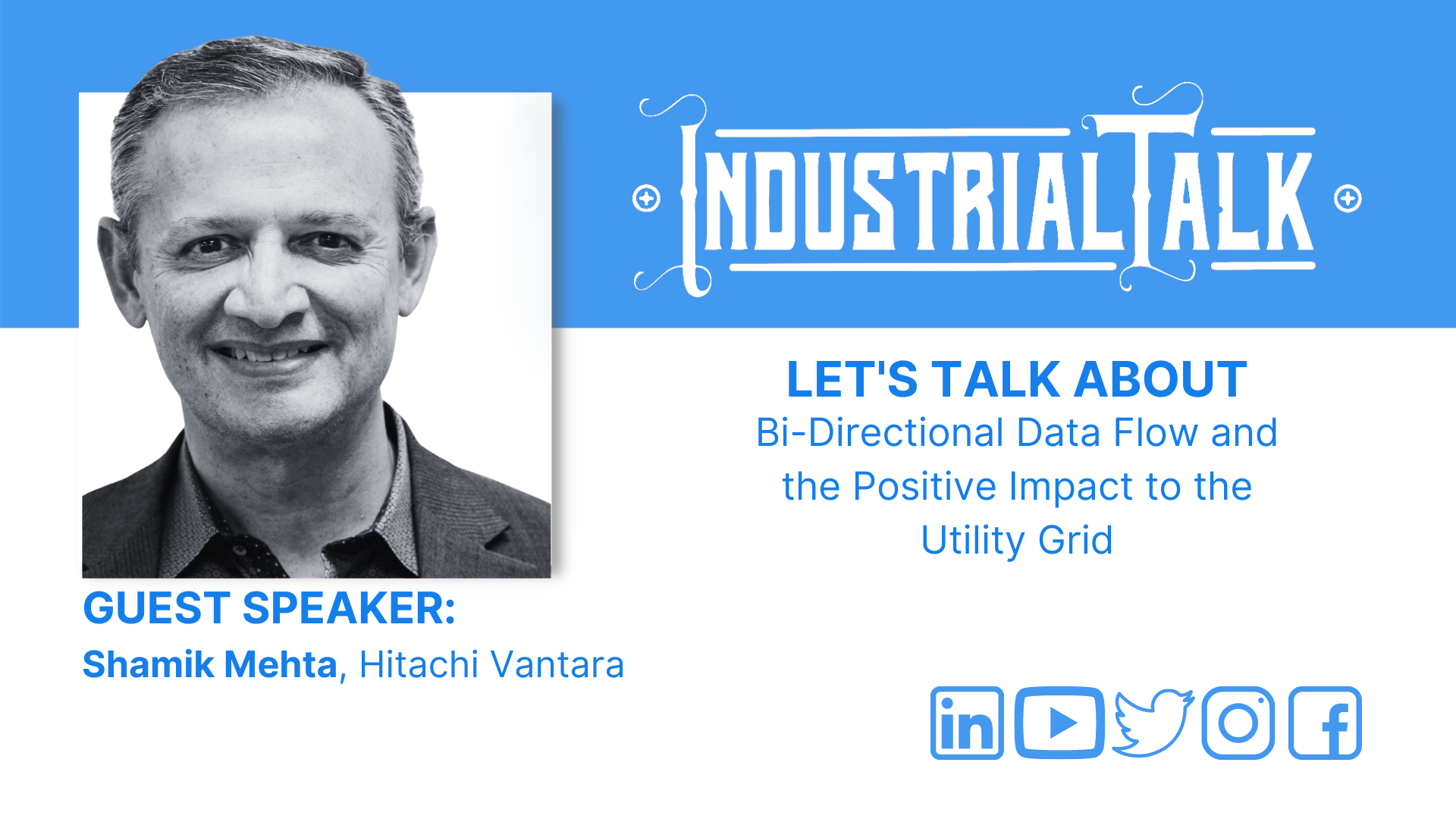 Shamik Mehta, Hitachi Vantara | Industrial Talk