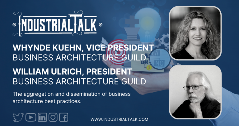 Whynde Kuehn and William Ulrich with Business Architecture Guild ...